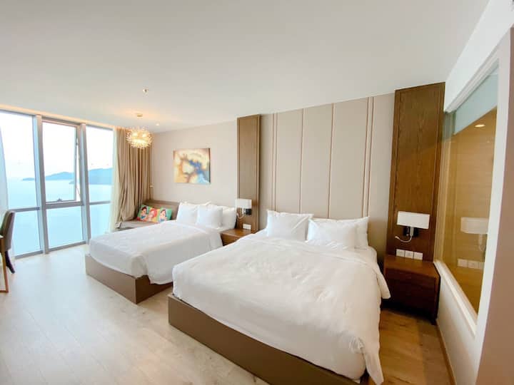Family Ocean View For 4 Pax, Central, Pool & Gym - Vietnam