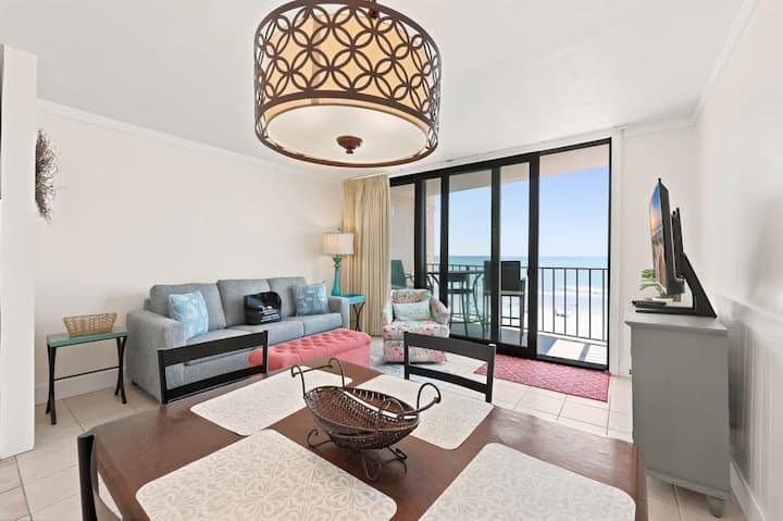 Oceanfront In Heart Of N Myrtle Beach With Pool - North Myrtle Beach, SC