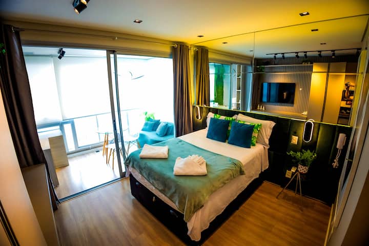 906- Estúdio De Luxo No Maia, Próximo Ao Aeroporto - Guarulhos