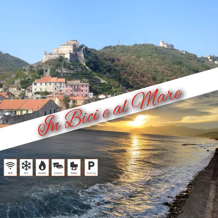 In Bici E Al Mare-parking And Bike Storage- - Noli