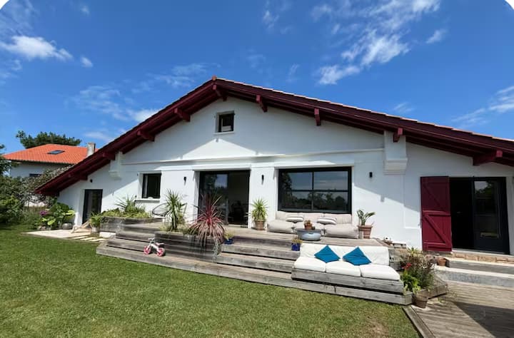 Jolie Villa Bidart Centre Et Plage à Pied - Biarritz