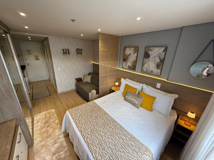 Flat Aconchegante Completo - Granja Brasil Resort - Petrópolis