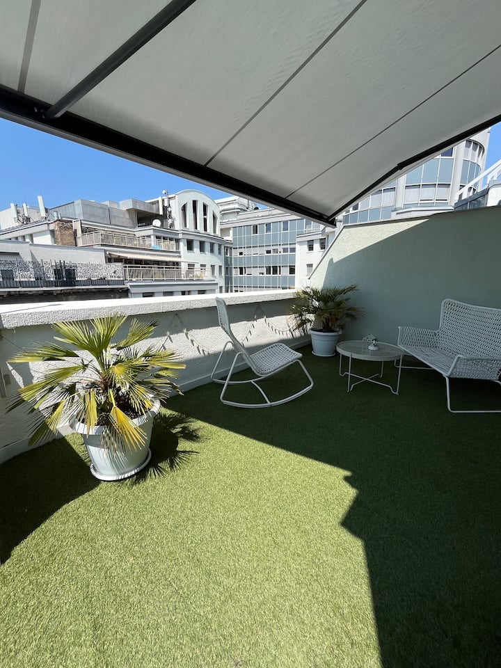 Penthouse W/private Terrace - Central Passage - Budapeszt