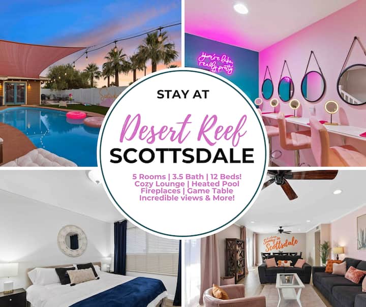 Desert Reef | Heated Pool, 5 Min To Old Town - Scottsdale, AZ
