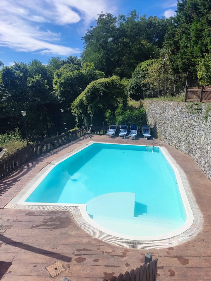 La Sorgente Apt Villa Con Piscina Ad Uso Privato - Finale Ligure
