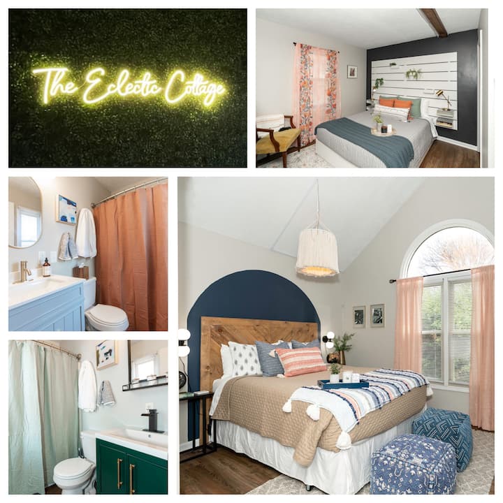The Eclectic Cottage | Private Garage Parking - Louisville, KY