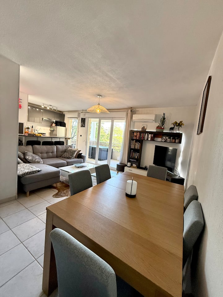 Superbe Appartement 3p Avec Parking Privé - Cagnes-sur-Mer