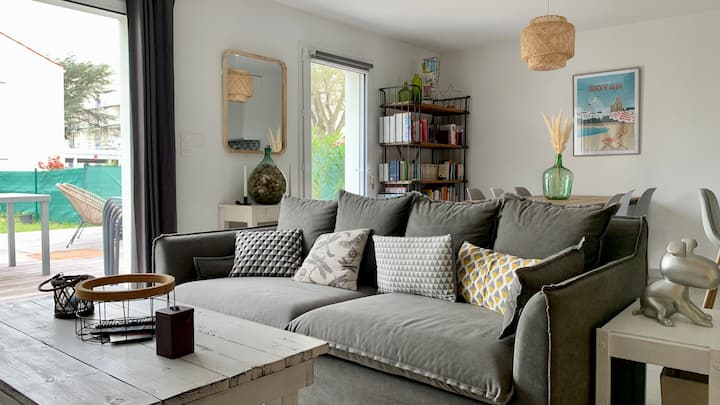 Maison 3 éToiles, 2 Pers, Jardin, Proche Plages - Royan