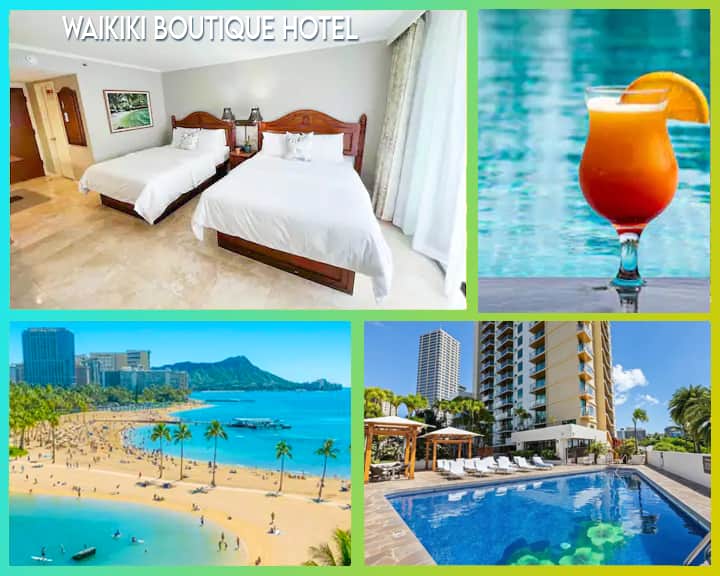 Lovely Boutique Condo - 2 Queen Beds-walk To Beach - O‘ahu, HI