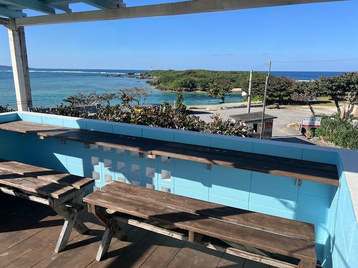 独占！オーシャンビュー＆サンセット＆満点の星空！目の前は人気シュノーケリングスポットの備瀬崎海岸 - Okinawa Prefecture, Japan