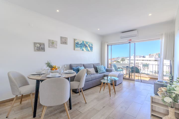 Bel Appartement Moderne Avec Piscine. Plage 900m - 알부페이라