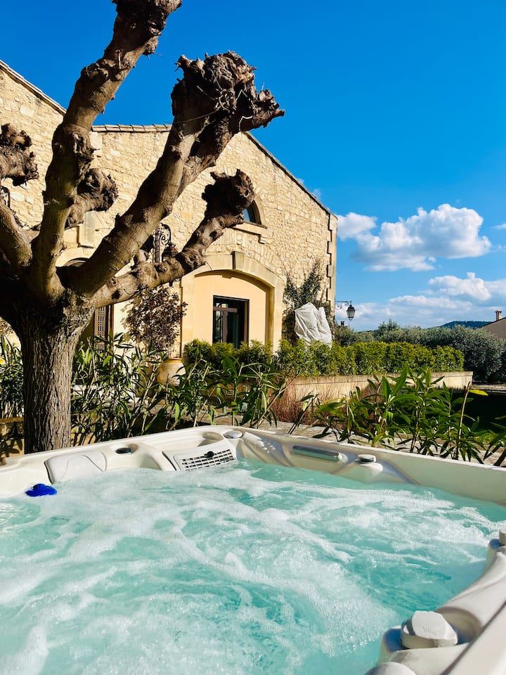 Maison Aux Pieds Des Alpilles Avec Jacuzzi - Camargue