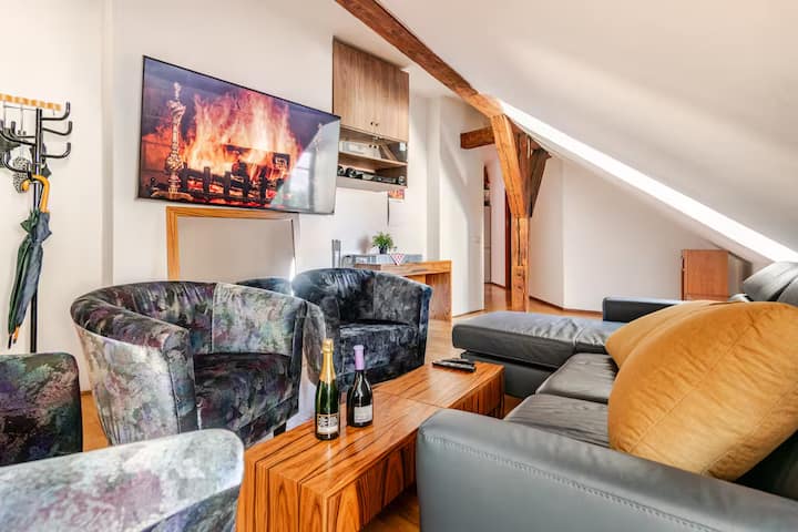 Luxurious Loft Penthouse Attic Downtown - Prague