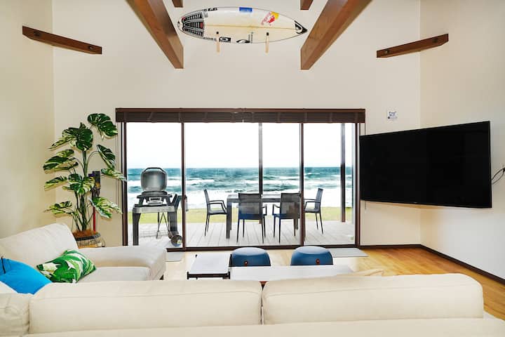 大竹海岸鉾田海水浴場内のオーシャンフロント 日の出日の入り特等席 - 鉾田市