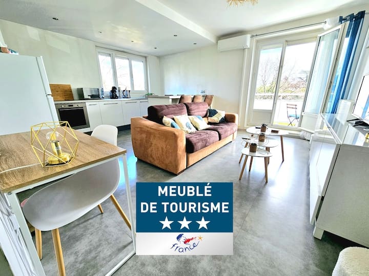 Logement Cosy Sécurisé à 2 Pas Du Stade Arena Lyon - Meyzieu