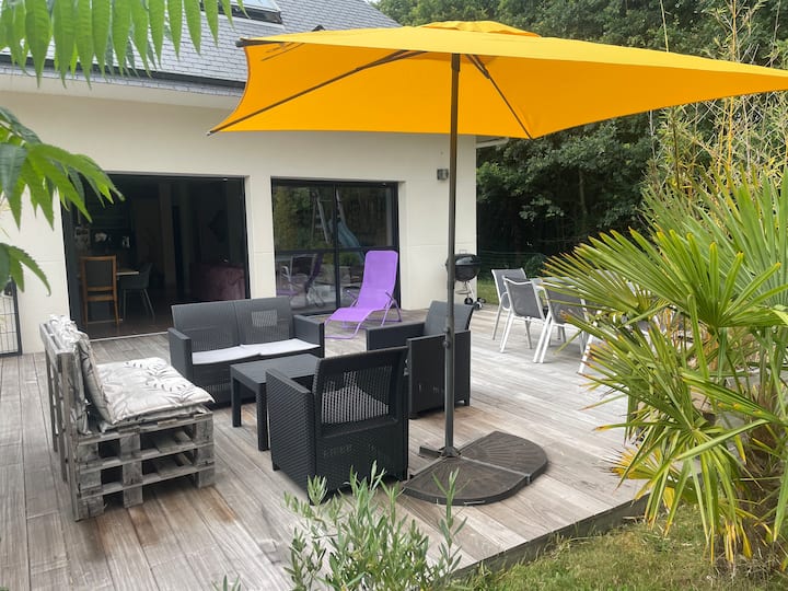 Maison Chaleureuse En Campagne Et Proche Mer. - Pluvigner