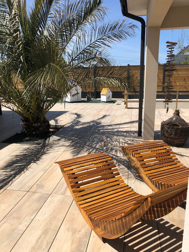 Magnifique Maison Plain-pied Aucun Vis à Vis - Pirou