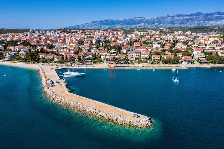 Studio Apartment Laverna With Terrace And Pool - Novalja