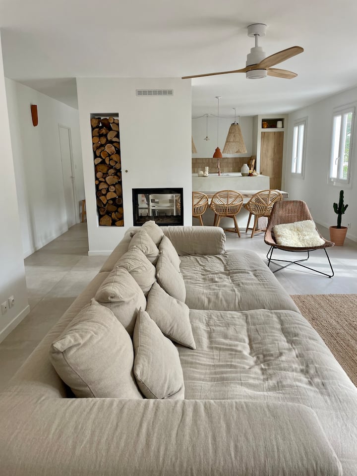 Maison Méditerranéenne à 700m De La Mer - Sausset-les-Pins