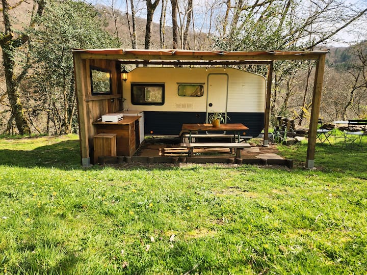 Charmante Caravane Au Calme - Cantal