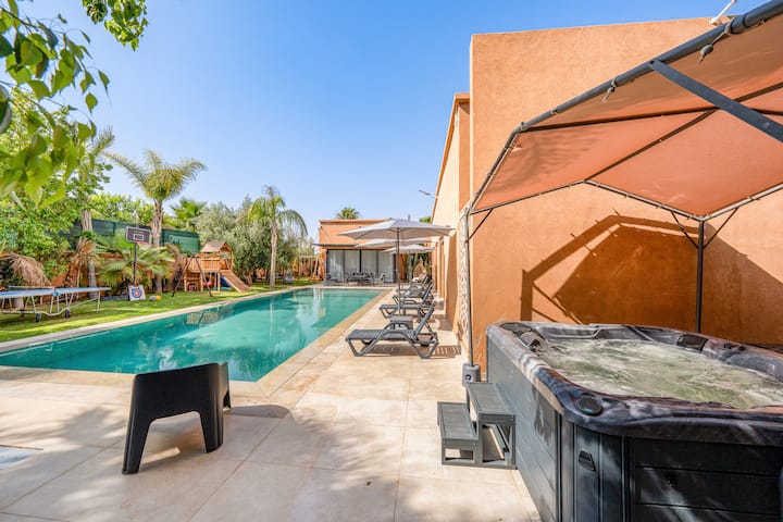 Villa Sans Vis-à-vis, Piscine Chauffée, Hammam-spa - Morocco