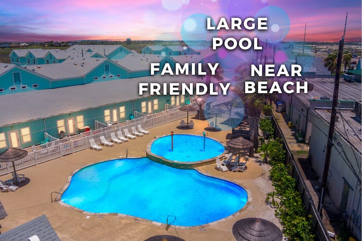 Resort Pool Near The Beach 5br King Beds - Corpus Christi, TX