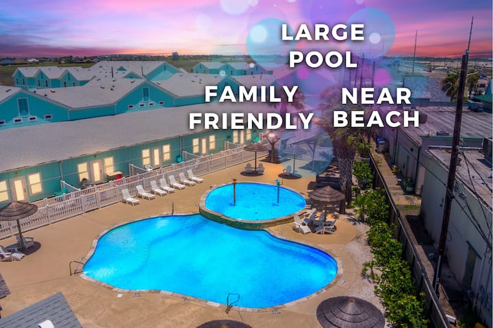 Large Pool• Near The Beach • 5br • Pets • King Bed - Whitecap Beach, TX