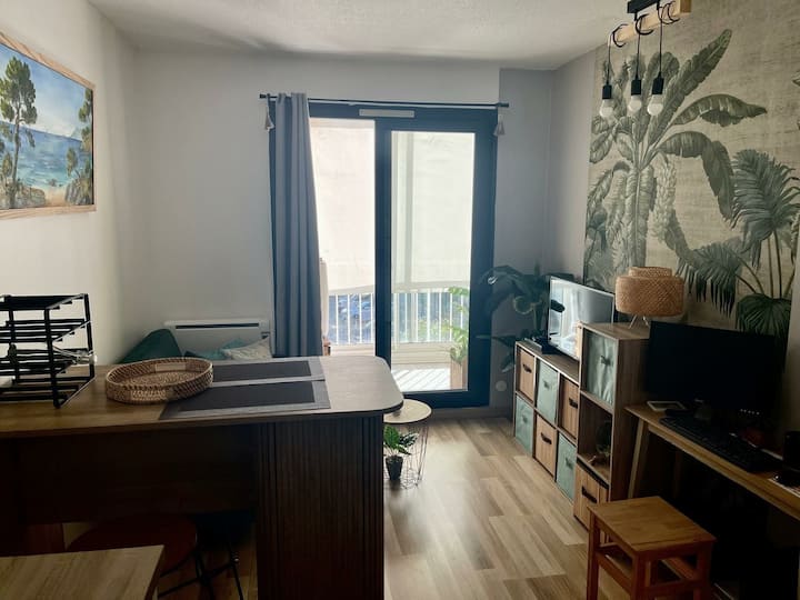 Joli Petit Appartement Au Bord De Mer. - Six-Fours-les-Plages