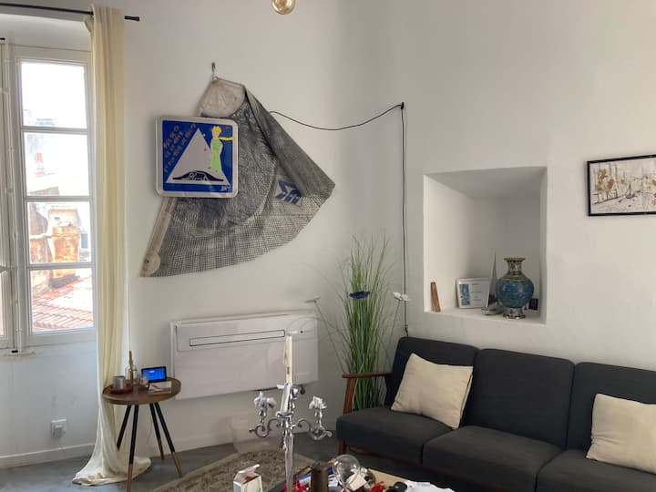 - Appartement Climatisé 100 M Du Port + Parking - Cassis