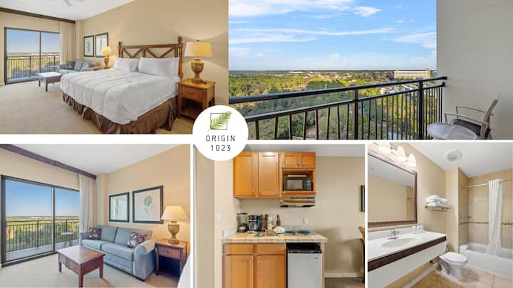 Origin 1023 - Studio King - Peaceful Nature View Unit - Panama