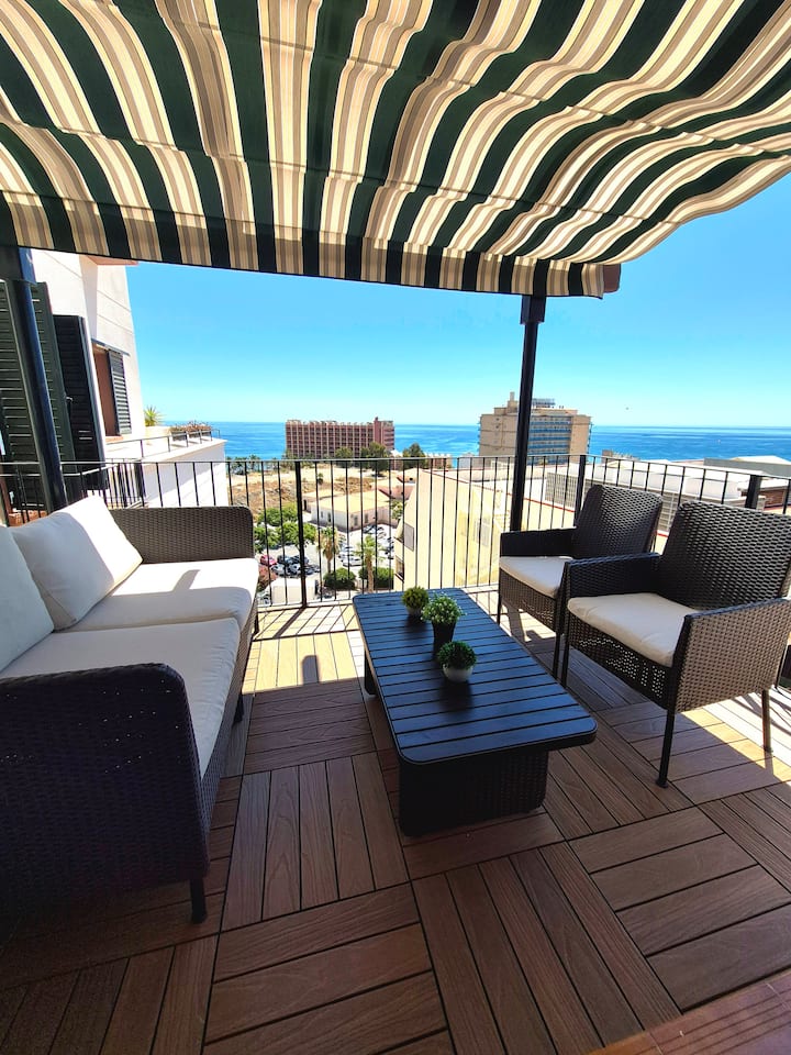 Impresionante Alojamiento Con Vistas Al Mar! - Benalmádena