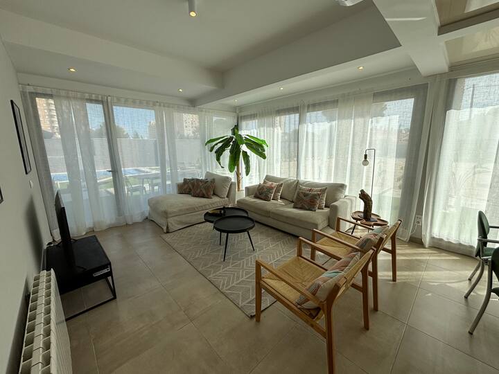 Villa Florentina Con Piscina Privada Junto Al Mar - Alicante