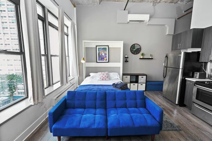 Mccormick Place Modern Studio For 4 | Opt Parking - Englewood - Chicago