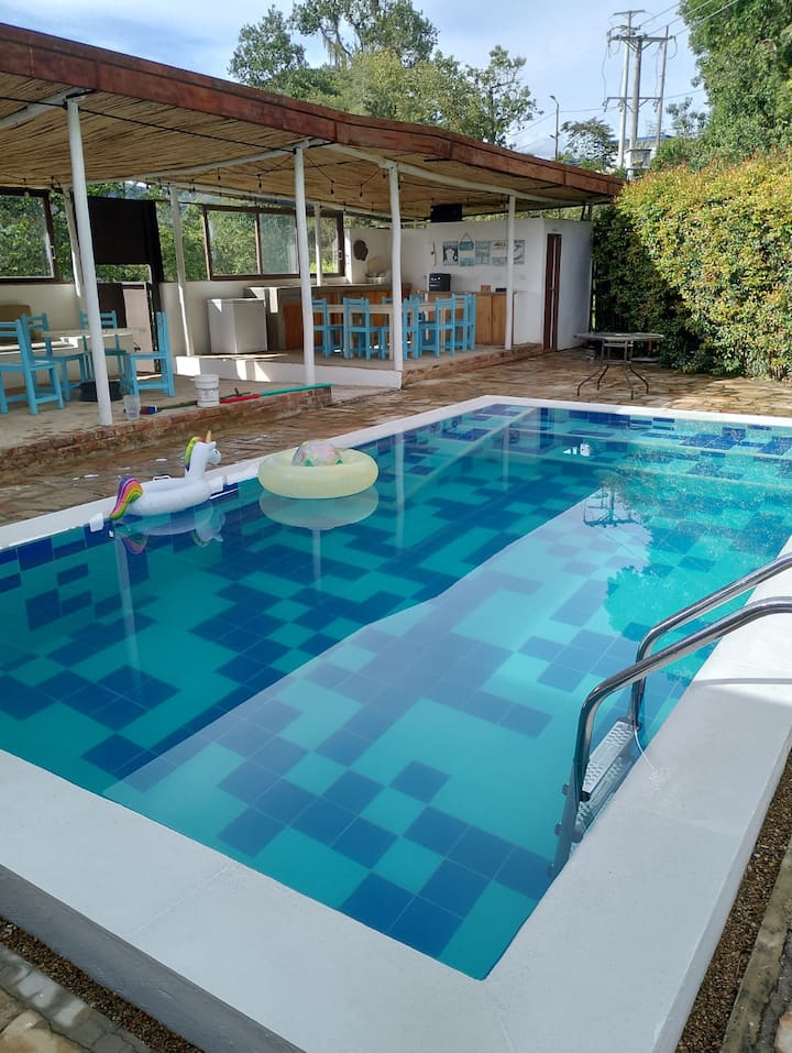 Leyva Coffee Stay · Casa 4 · Private Pool Villa - Puente Nacional