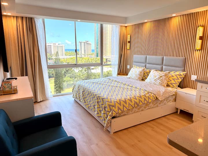 10*waikiki Ocean Park View Condo Parking Available - Kāhala Beach, HI