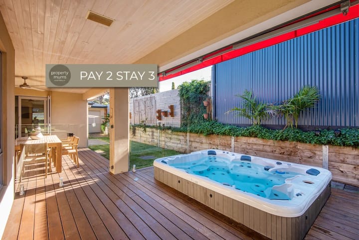 Luxury And Style On Pasadena With Large Spa - Rye