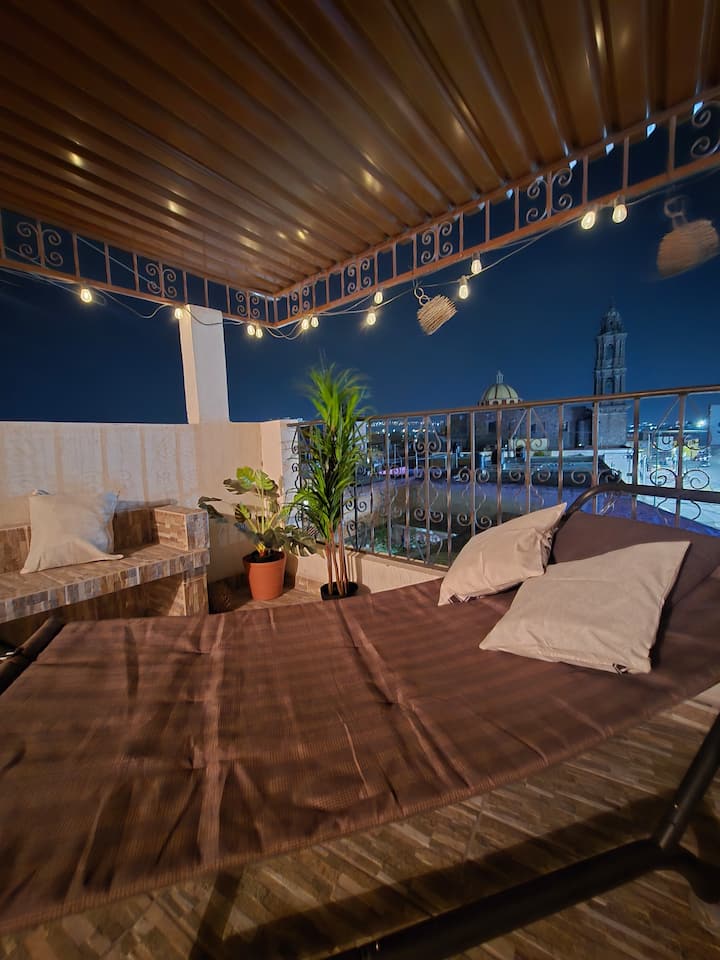 Casa San Juan | Rooftop + Central + Wifi - San Luis Potosí