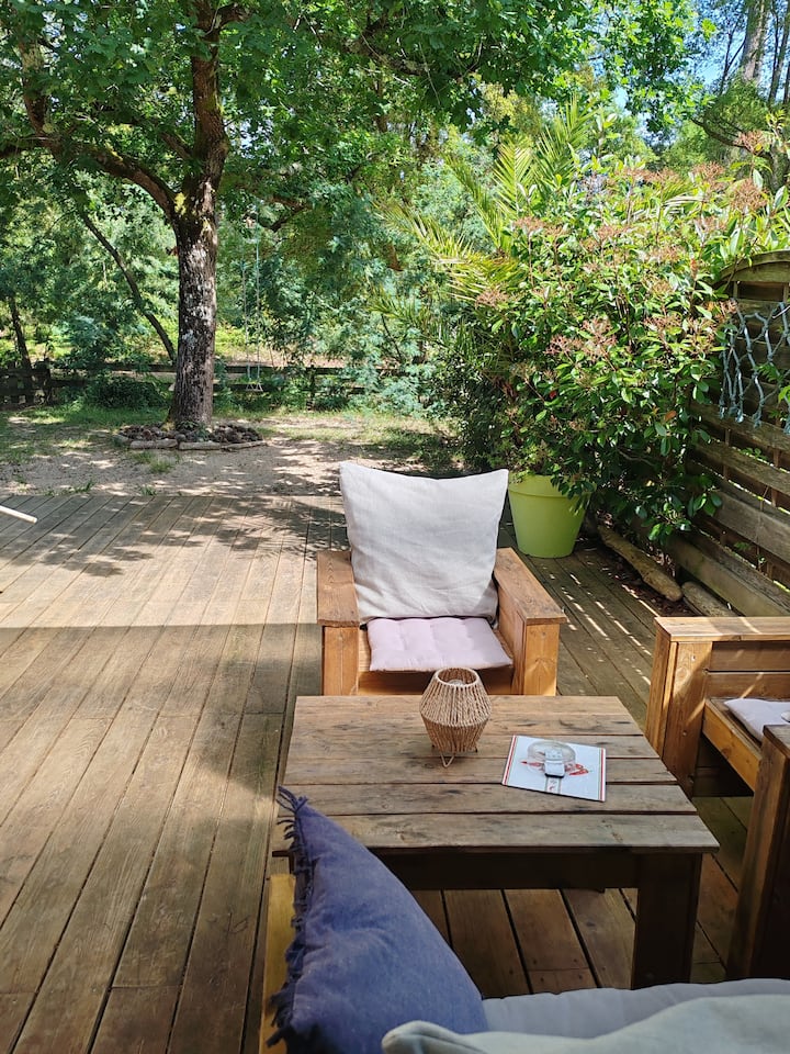 Maison Pour 6 Pers Proche De L'océan Et Golf. - Moliets-et-Maa