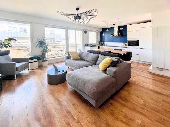 Luminous & Spacious Apartment Near Canal St Martin - Paris