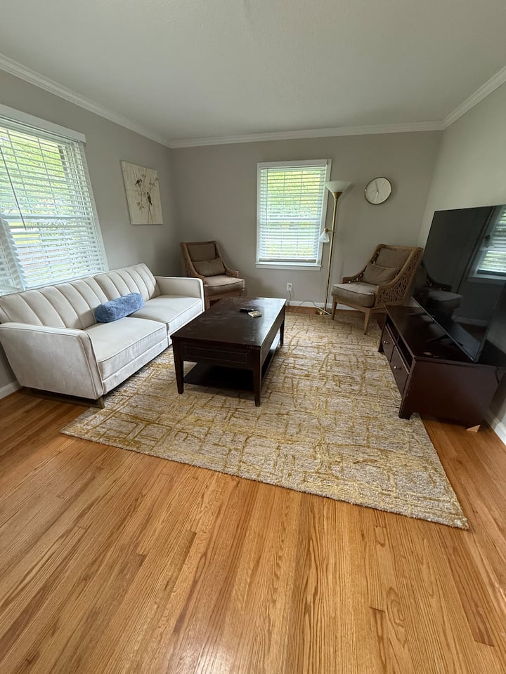 Bright Brick Ranch With Large Deck - Winston-Salem, NC