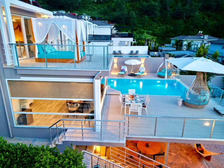 Exquisite Villa • Sunset Views • Infinity Pool - Ölüdeniz