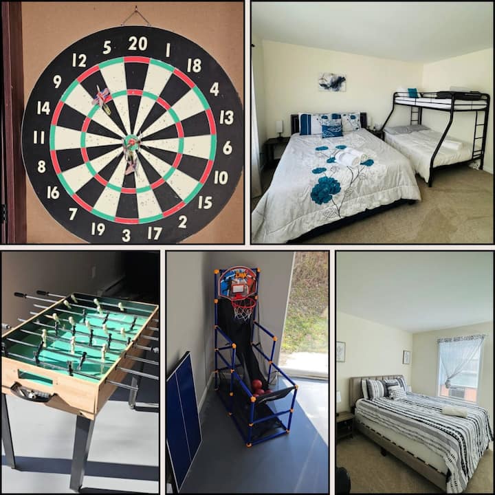 Pet Friendly/free Pool/lakes/firepit/ping Pong - Lake Ariel, PA