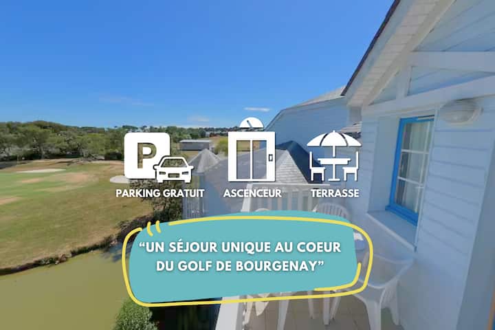 Le Club 214 - Vue Sur Golf - Piscine - Parking - Talmont-Saint-Hilaire