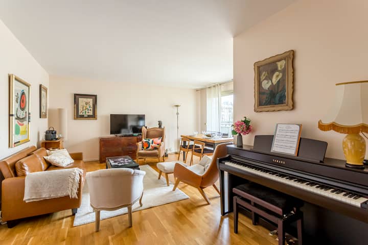 Appartement Confortable à Montparnasse - Paryż