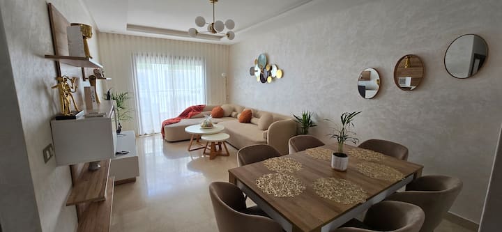 Appartement Charmant Au Parc, à 2 Pas De La Plage - Mohammédia