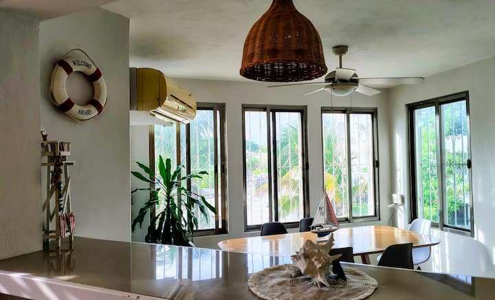 6 Pax, 3 Bd, 4 Beds, Pool, High Speed Wifi, 3 Tvs - Cancún