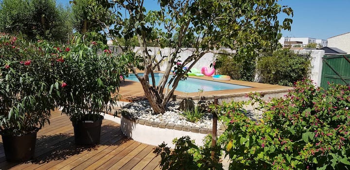 Cosy Duplex 2-3 Pers - Climatisé, Piscine Chauffée - Aytré