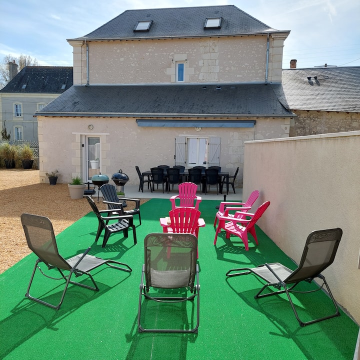 Superbe Gite Familial 10 Pers Gizeux - Indre-et-Loire