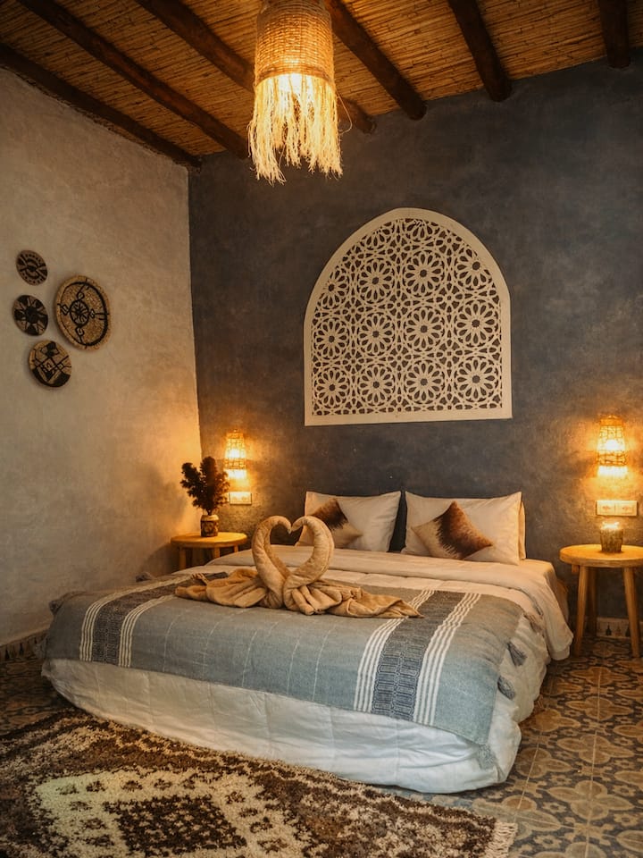 Chez Aubazine, Private Home-3min To The Dunes - Merzouga