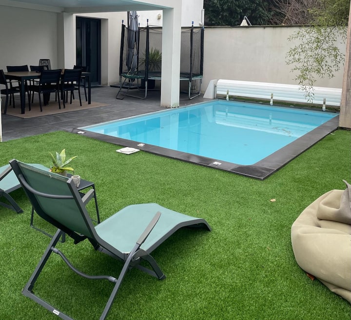 Agréable Maison De Ville Avec Piscine - Toulouse